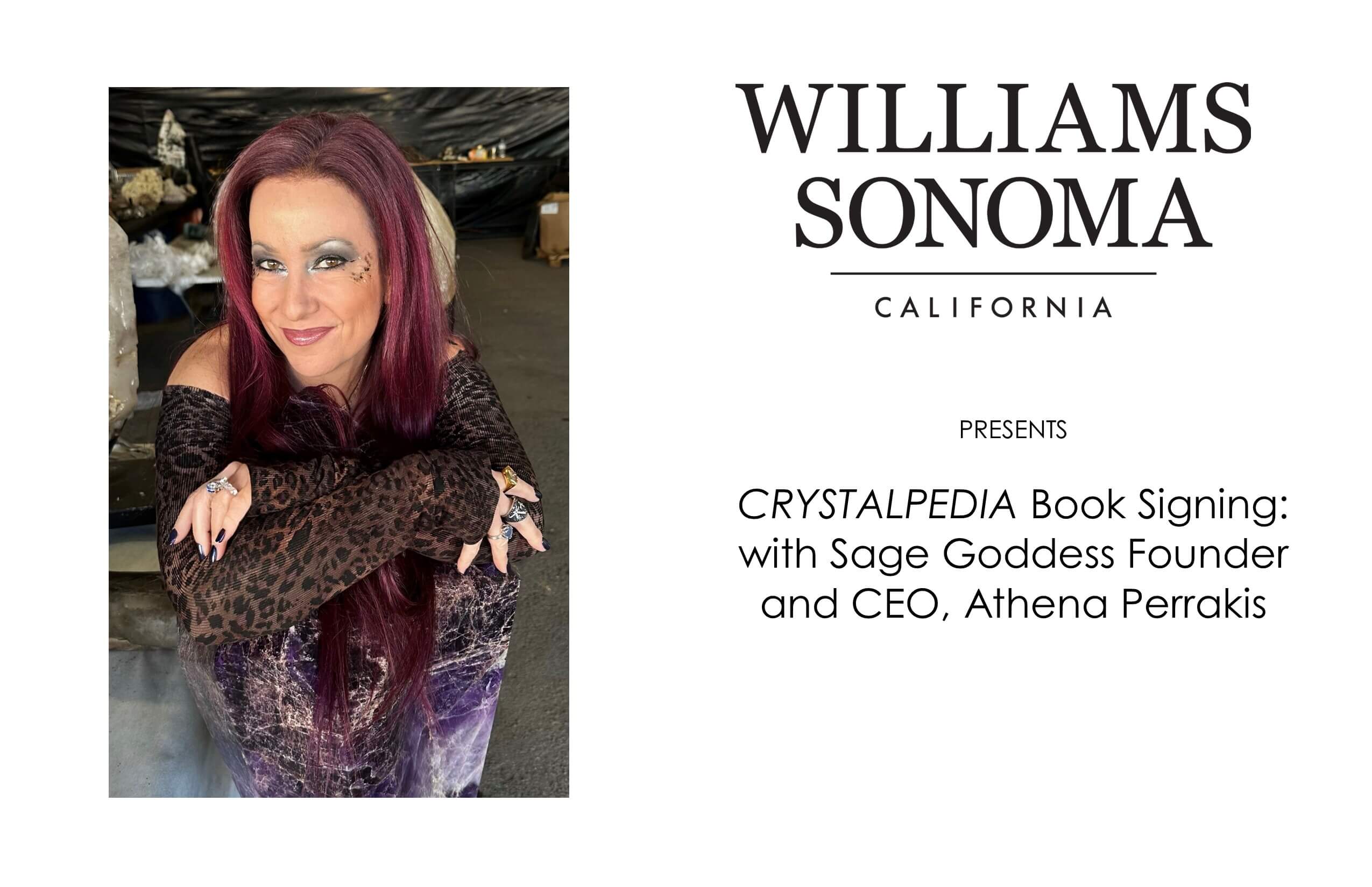 Williams Sonoma Presents: Crystalpedia Book Signing